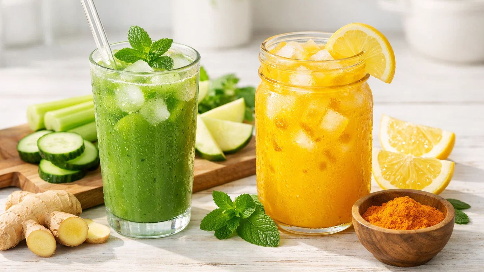 Belly Fat Burning Juice Recipes | 5 Easy Drinks for Weight Loss
